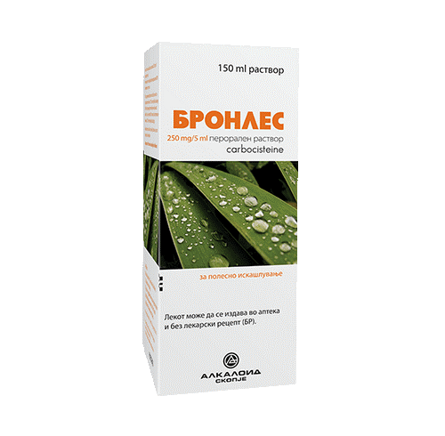 БРОНЛЕС ЗА ВОЗРАСНИ – Здравје Без Рецепт